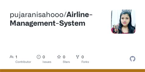github pujaranisahooo airline management system