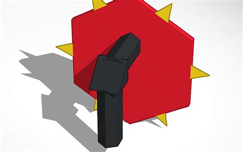 3d Design Star Shield Tinkercad