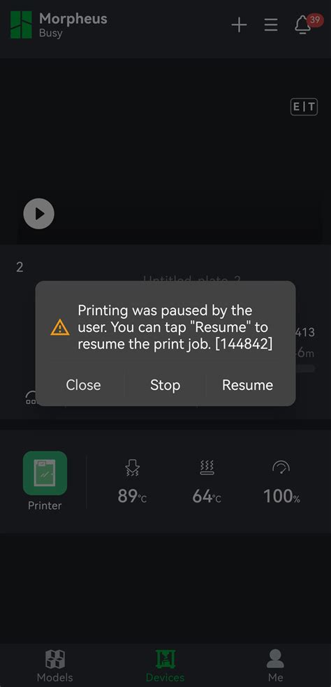 P1p Keeps Pausing Itself Mid Print Rbambulab