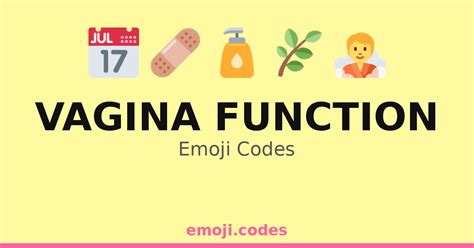 Vagina Function Emoji Codes 🌿🍓🍉 — 189 Combinations To Copy And Paste