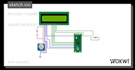 Lcd Estandar Pico Caracter Especial Wokwi Esp32 Stm32 Arduino Simulator