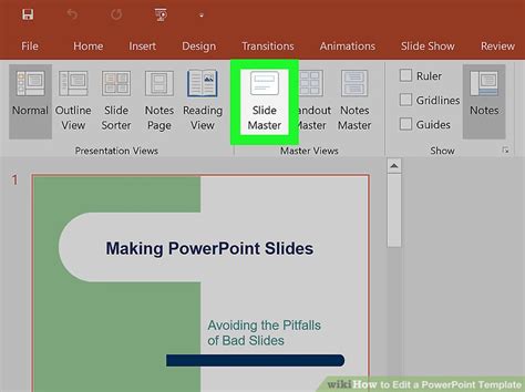 how to edit a powerpoint template 6 steps with pictures