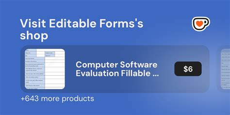 Visit Editable Formss Shop