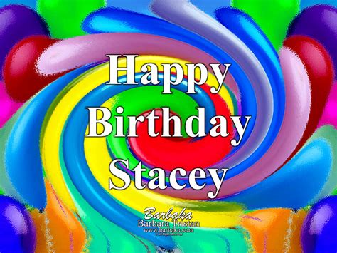 Happy Birthday Stacey Images Captions Hunter