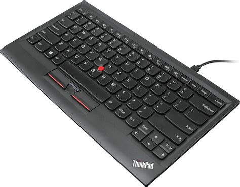 Amazon Com Lenovo Thinkpad Compact Usb Keyboard With Trackpoint Wired Keyboard Usb Black