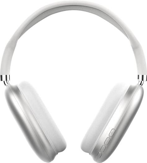 Draadlose Bluetooth Koptelefoon Zilver Muziek Heatset Hoofdtelefoon Over Ear Bol