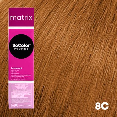 Matrix Socolor Pre Bonded Hajfesték 8c Hajpatika