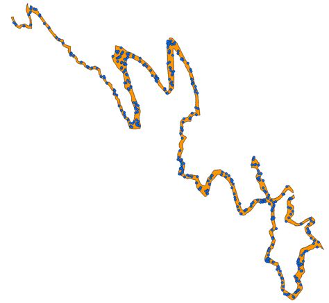 Qgis Random Points In Polygons Tool Creates Odd Output Geographic