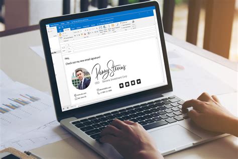 how to add html signature to outlook artlogo