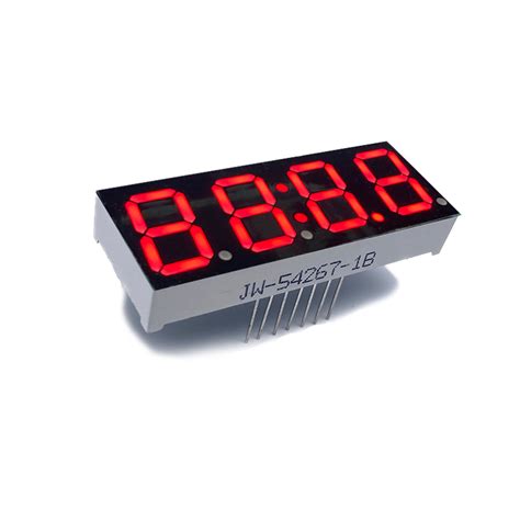 0 56 Inch 4 Digits 7 Segment LED Display 50 4 19 8mm