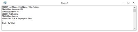 Ms Access Improved Sql Editor Developers Hut