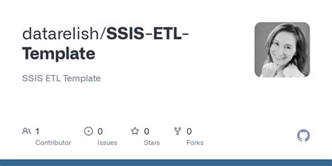 GitHub Datarelish SSIS ETL Template SSIS ETL Template