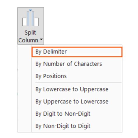 splitting column values in power query go analytics