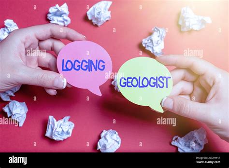 Inspiration Showing Sign Logging Geologist Business Approach Layout And Execution Of Definition