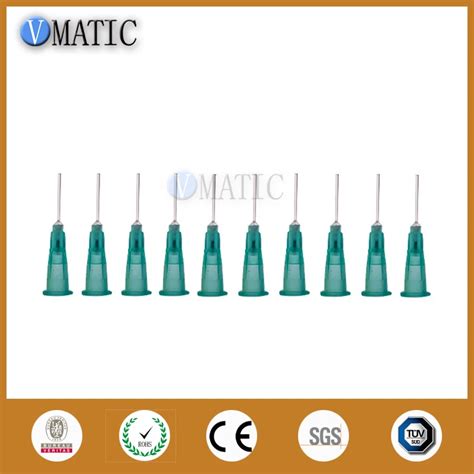 산업용 혼합 액체용 무딘 팁 주사기 바늘 디스펜싱 바늘 총검 21 게이지 12 인치 21ga 무료 배송 100 개밸브 니들 Aliexpress