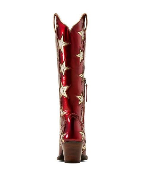 Ariat Casanova Star X Toe Western Boot In Red Lyst