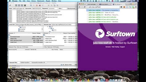 Publishing Files Using Filezilla Youtube
