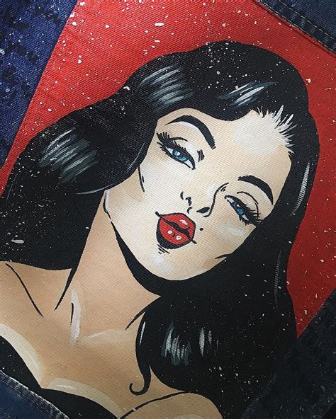 Поп арт девушка брюнетка фото и картинки Abrakadabrafun