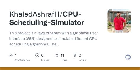 Github Khaledashrafhcpu Scheduling Simulator This Project Is A Java