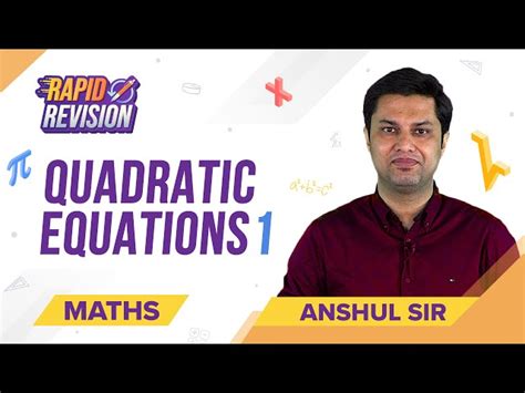 Quadratic Equation Definition Formulas Tricks Graphs Quadratic Equations Examples