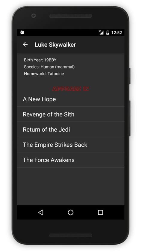 Tistarwars Fetching Data From An Api In Appcelerator Titanium Adam Paxton