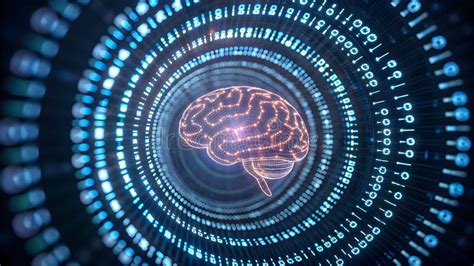 Large Language Model Artificial Intelligence Spiral Of Luminous Code Forming Brain Like