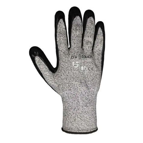 Tru Touch Cut 5 Nitrile Wrist Gloves Paragon Safety Solutions