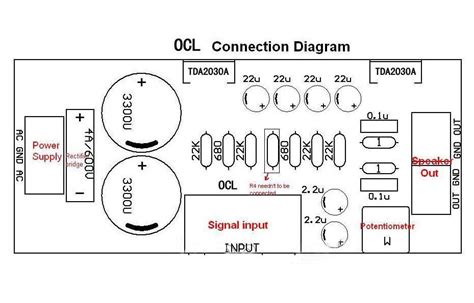 Tda2030a Audio Power Amplifier Diy Kit Components Ocl 18w X 2 Btl 36w Free Shipping Thanksbuyer