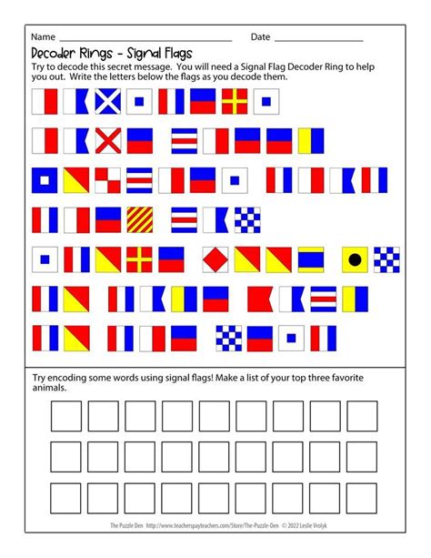 Signal Flag Decoder Ring In 2022 Signal Flags Encrypted Messages