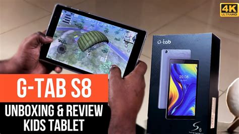 G Tab S8 Android Tablet Pc Unboxing And Complete Review Youtube
