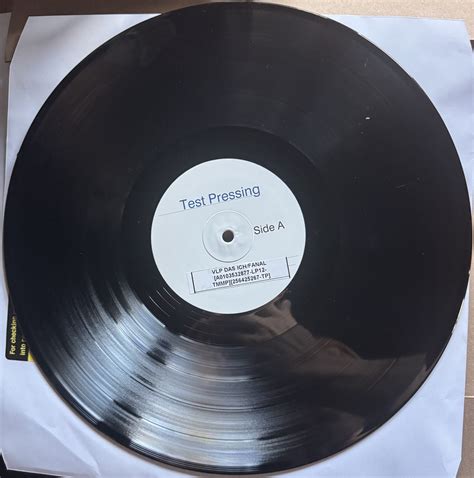 Test Pressing Das Ich