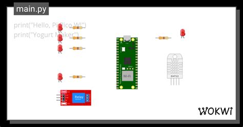 Yogurt Maker Wokwi Esp32 Stm32 Arduino Simulator