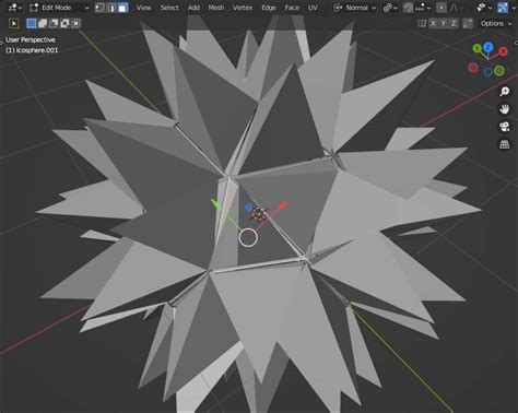 geonodes align triangular faces on an icosphere basics and interface