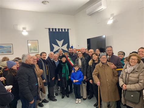 Amalfi Taglio Del Nastro Per La Nuova Sede Per Gli Anziani Rtc Quarta Rete