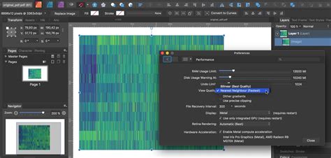 blended color in imported pdf desktop questions macos and windows