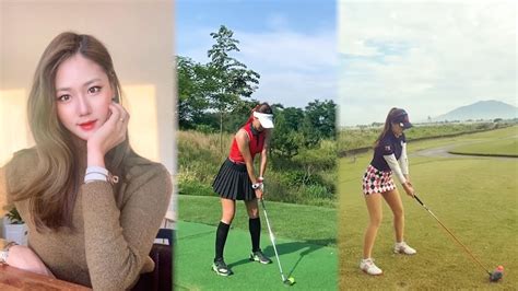 골프여신 Lpga Class B 조아란 프로의 스윙 Youtube