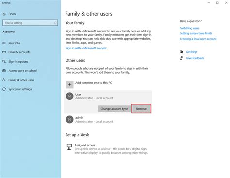 Delete A User Account In Windows Next Century