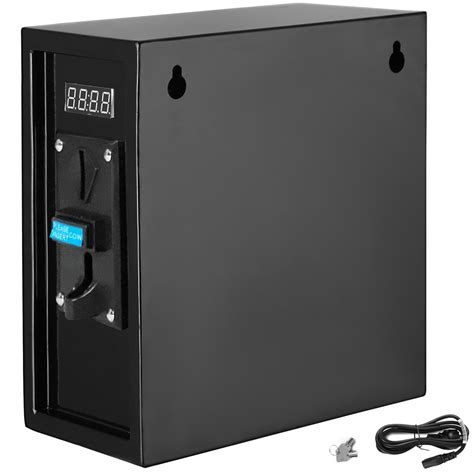 Vevor Coin Operated Timer Control Power Supply Box Coin Acceptor Programmable Control Coin