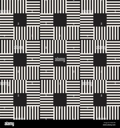 Abstract Geometric Pattern With Stripes Lines Seamless Vector