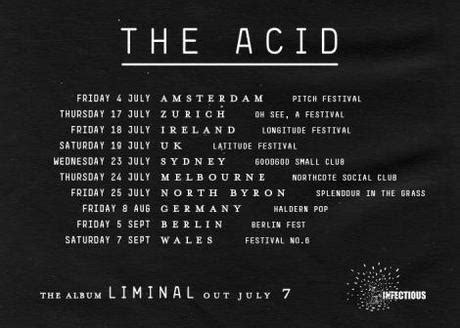 Rezension The Acid Liminal Infectious Music 2014
