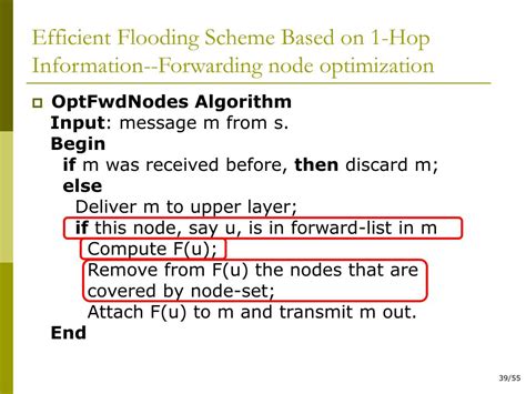 ppt a distributed and efficient flooding scheme using 1 hop