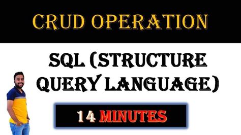Crud Operations Using Sql Server Database Insert Delete Update Select Interview Preparation