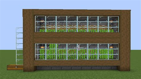 Easy Sugarcane Farm Minecraft Schematic
