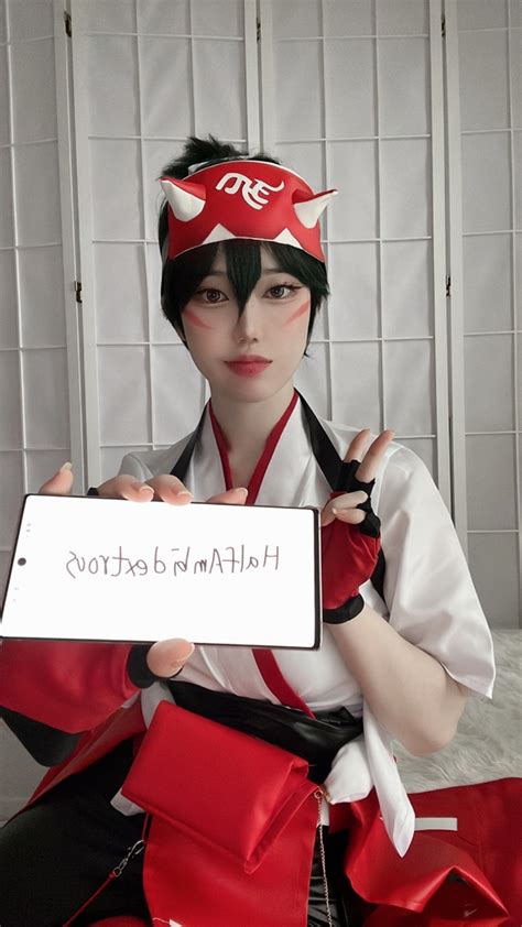 Evawish Kiriko Set Cosplay Leaked Celeb Jihad Explosive
