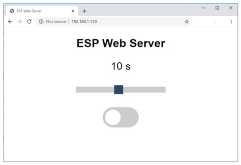 server web esp32 esp8266 kontrol output dengan timer