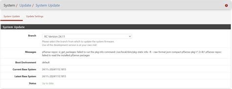 problem after upgrading to 24 11 rc netgate forum