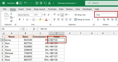 Fixing Excel Formulas Displayed Instead Of Results