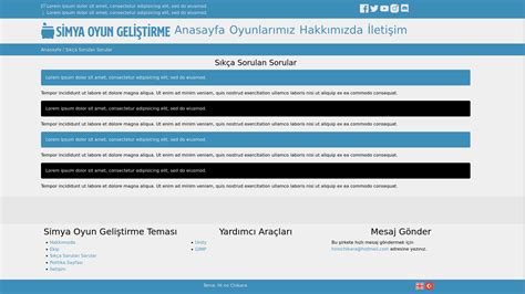 html5 ve css teması geliştiriyorum technopat sosyal