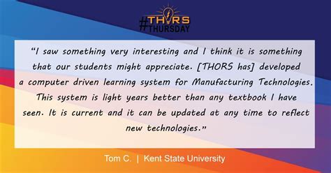 Thors Elearning Solutions On Linkedin Thorsthursday Manufacturingeducation Elearning
