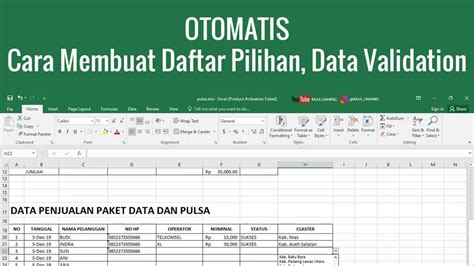 Cara Membuat Kolom Checklist Di Excel Hongkoong